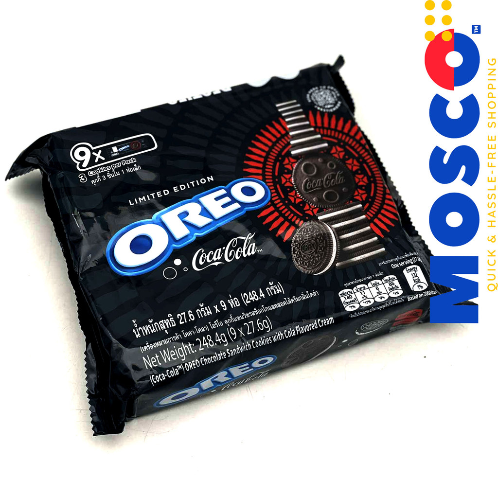 Oreo Coca-Cola Sandwich Cookies, Limited Edition 284g | Shopee Philippines