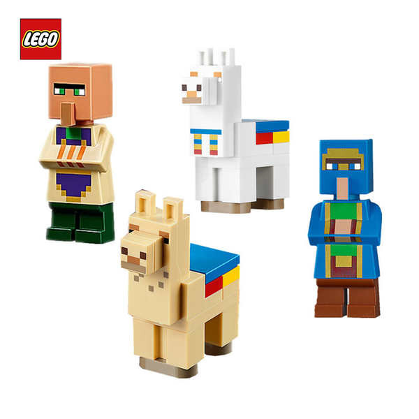 lego minecraft lego LEGO Minecraft Minifigure Wandering Merchant Animal ...