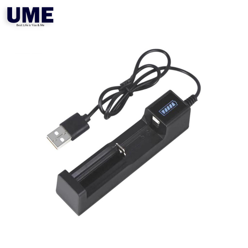 USB Charger Adapter For Rechargeable Li-ion 3.6/3.7v Battery 18650 ...