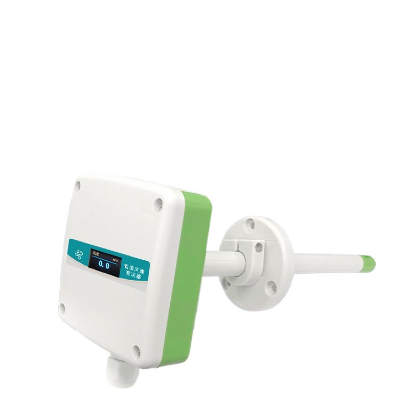 Pipeline Wind Speed Sensor Transmitter High Temperature Resistant Anemometer Duct Type