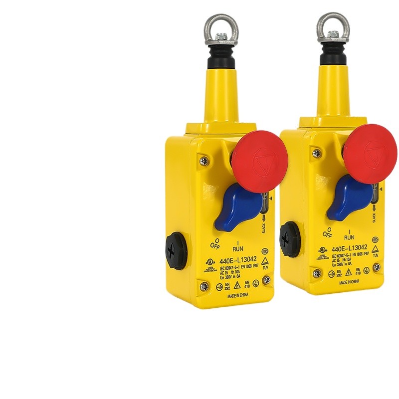 Rockwell AB Safety Emergency Stop Pull Wire Switch E L E Pull Wire ...