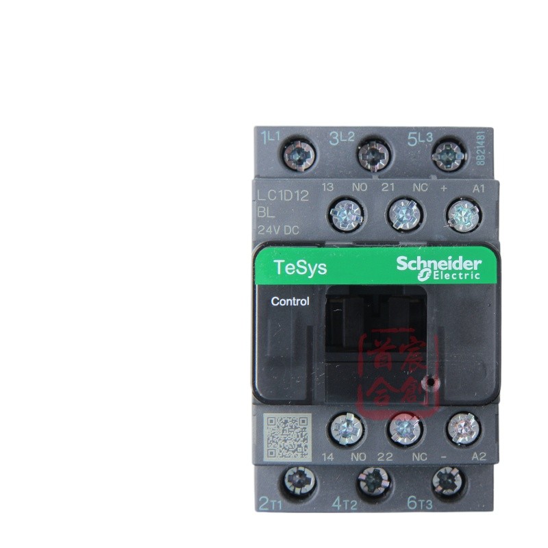 Schneider DC contactor LC1D12BL coil voltage DC24V current 12A original ...