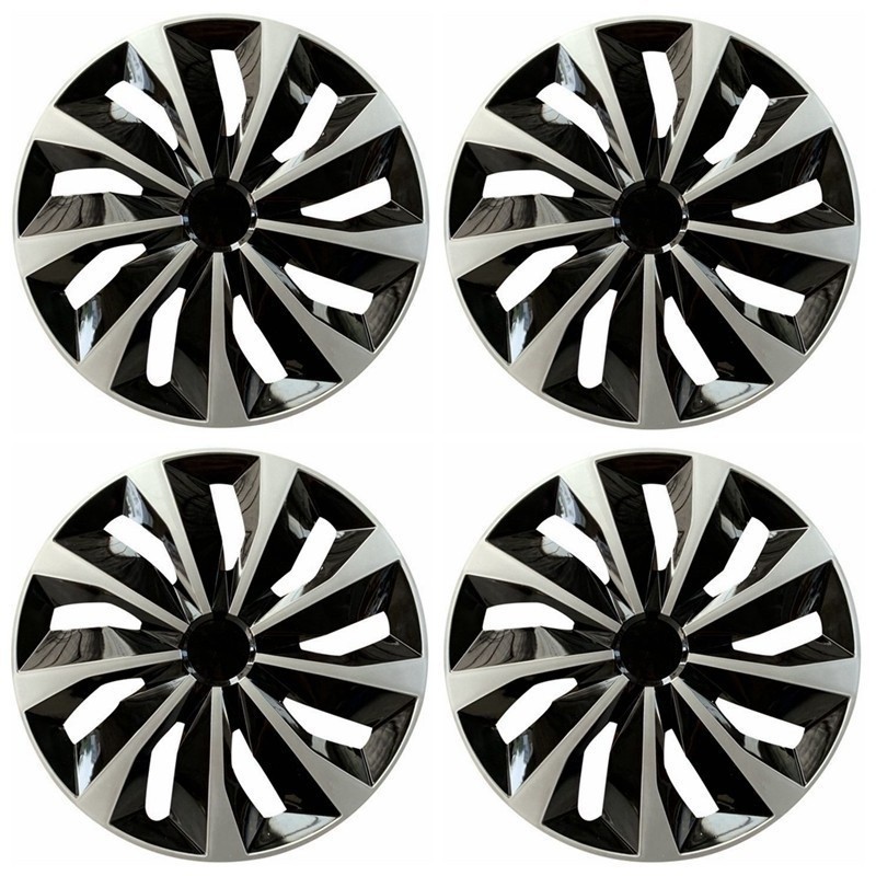 Universal Car Hubcap Wheel Covers 12 13 14 15 16 17 Inches ABS Plastic ...