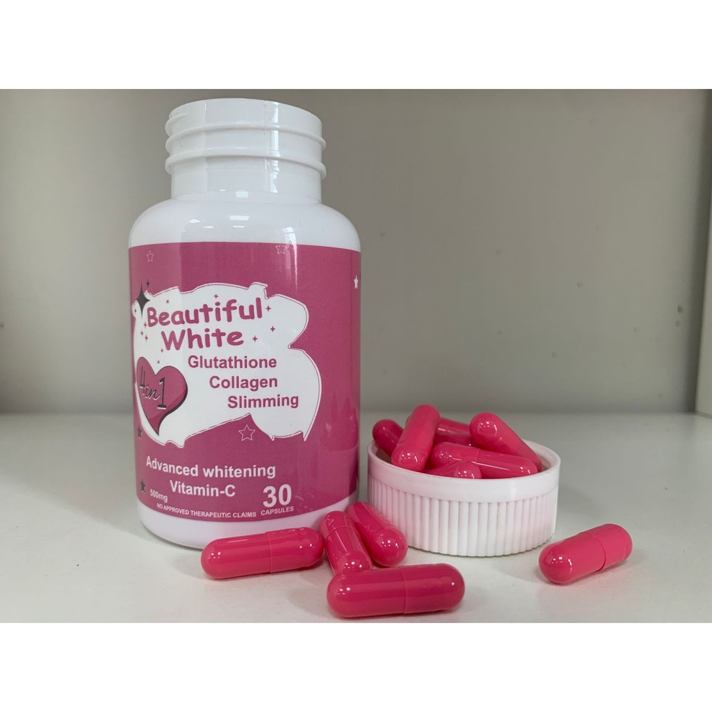 Beautiful white Glutathione collagen capsules | Shopee Philippines