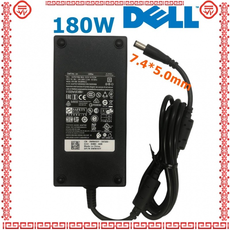 ★Dell Adapter ของแท้ 19.5V/9.23A 180W หัวขนาด 7.4*5.0mm อะแดปเตอร์ สายชาร์จ เดล | Shopee Philippines