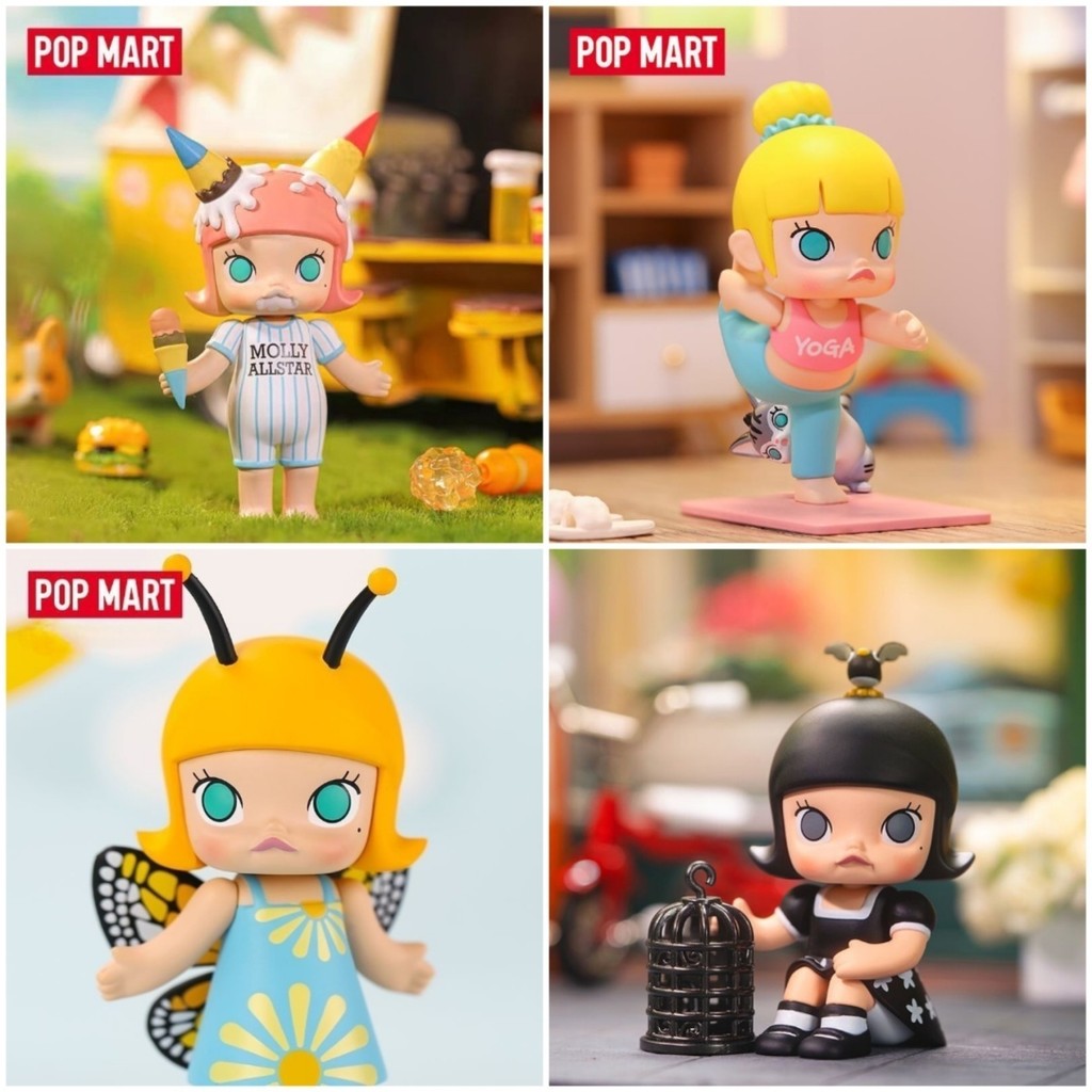 PopMart Pop Mart Molly Full Range of Insects Empty One Day Food Party ...