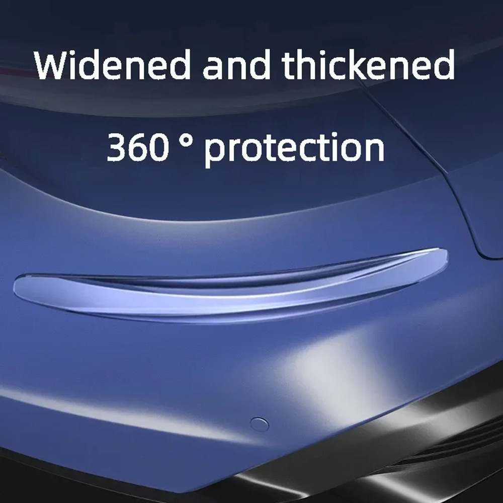 2PCS Car Bumper Protector Strip Anti-collision Protection Strips ...