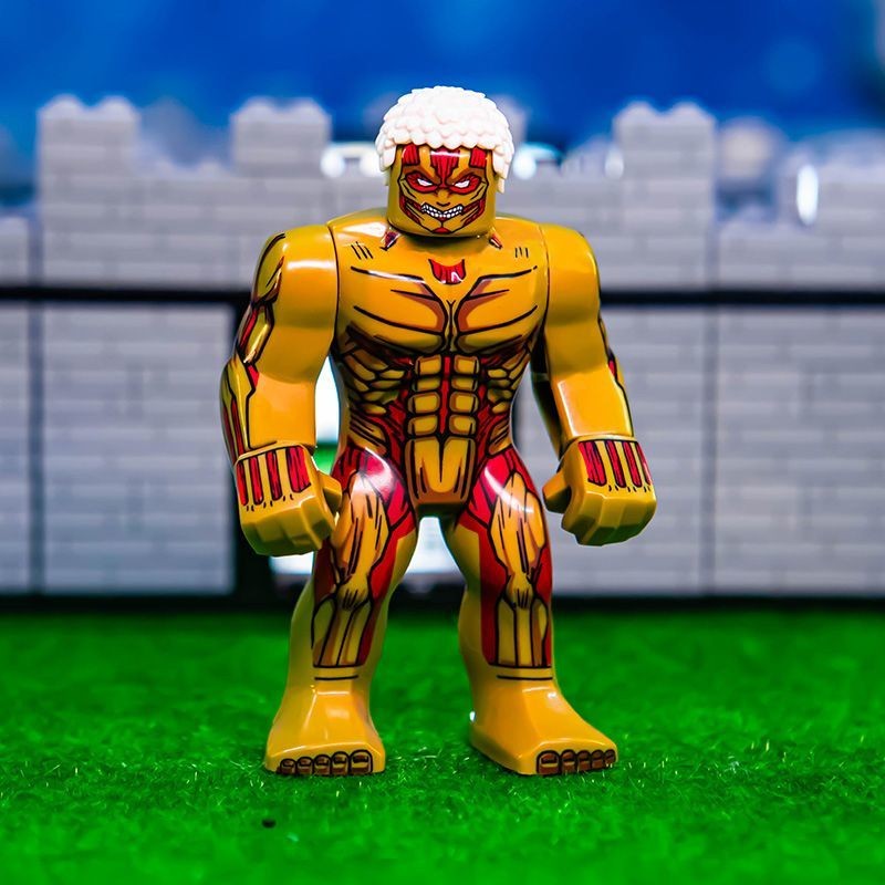 Compatible with Lego Attack on Titan Building Block Doll Kaizhi Giant ...