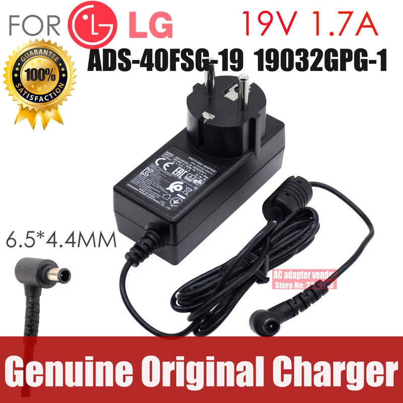 new Original FOR LG 19V-1.7A ADS-40FSG-19 19032GPG-1 AC adapter Power ...