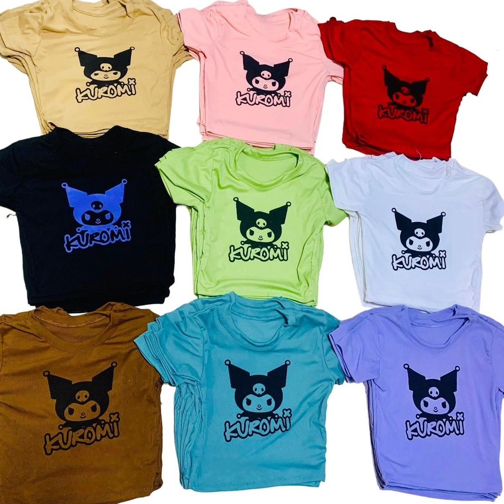 Buddy KUROMI BASIC KNITTED TOP FOR TEENS 8-12 years old | Shopee ...