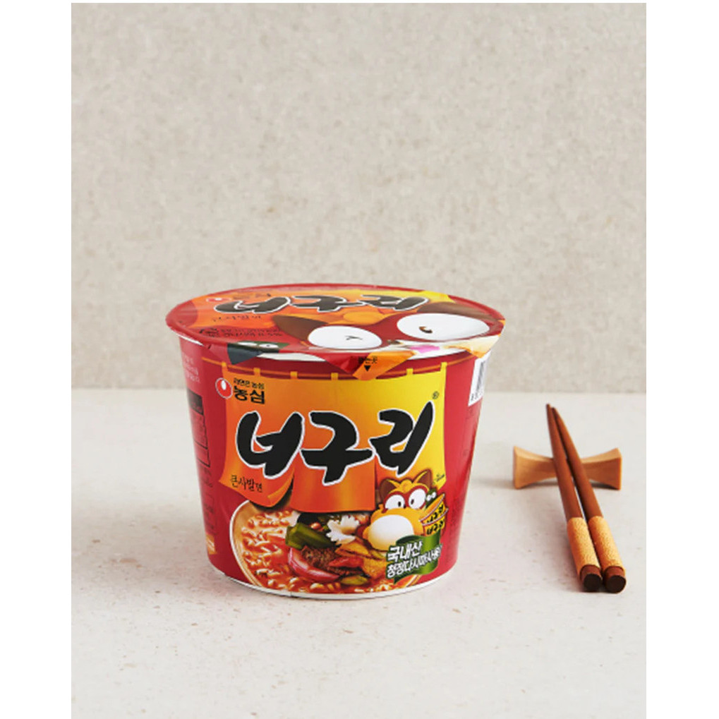 Korea Nongshim Neoguri Udon Ramen Bowl 111G | Shopee Philippines