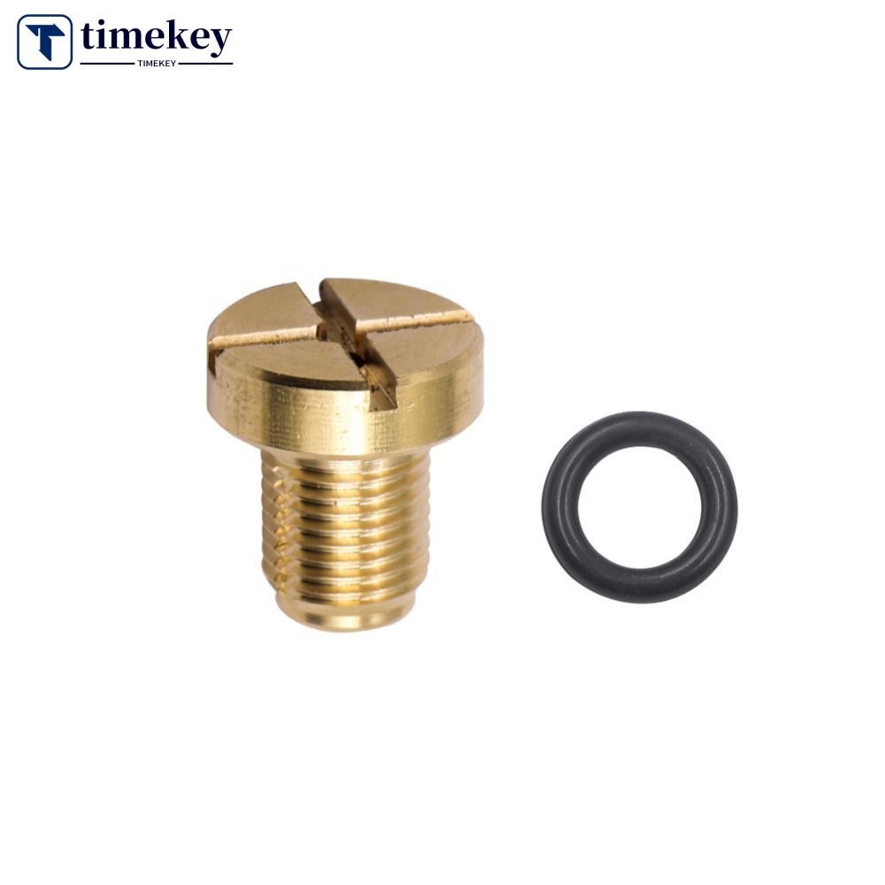 TIMEKEY Car Radiator Overflow Coolant Expansion Tank Bleed Screw Brass ...