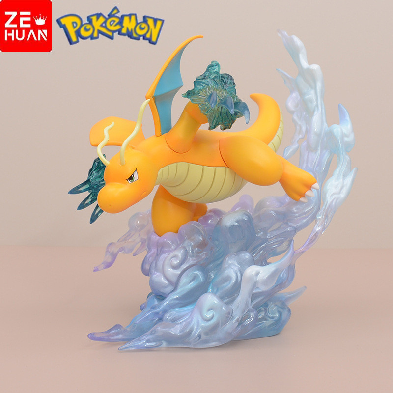 16cm Pokemon Pallet Town Dragonite Model Figure Toy Gifts | Shopee ...