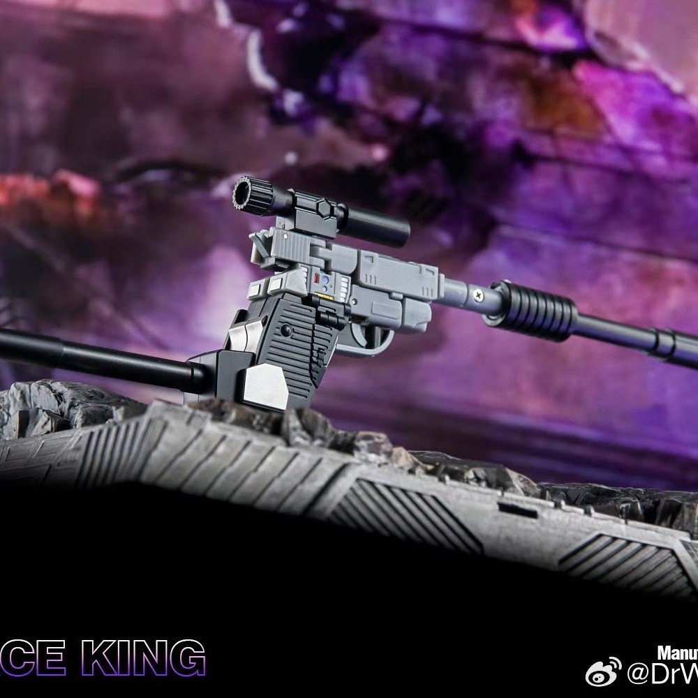 [btf]dr Wu Transformers Toysg1seriesdw E36primary Color Megatron Gun
