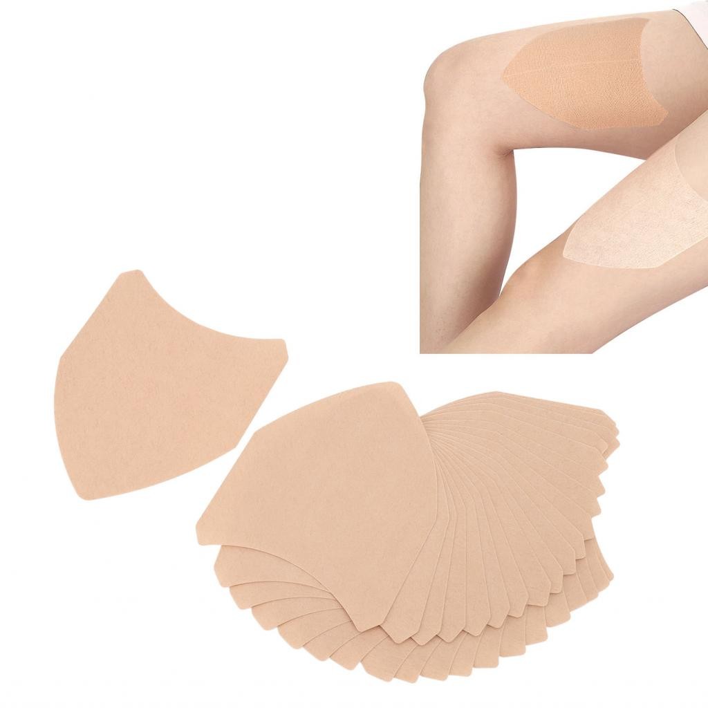 Keaostore Thigh Rubbing Prevention Patches 20 Pcs V Shaped Skin Color ...