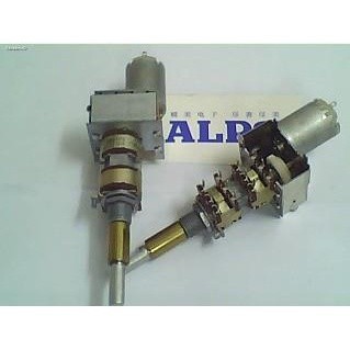 ALPS Motor Potentiometer Double Shaft × 4 Front 250KMN Rear 50KB ...