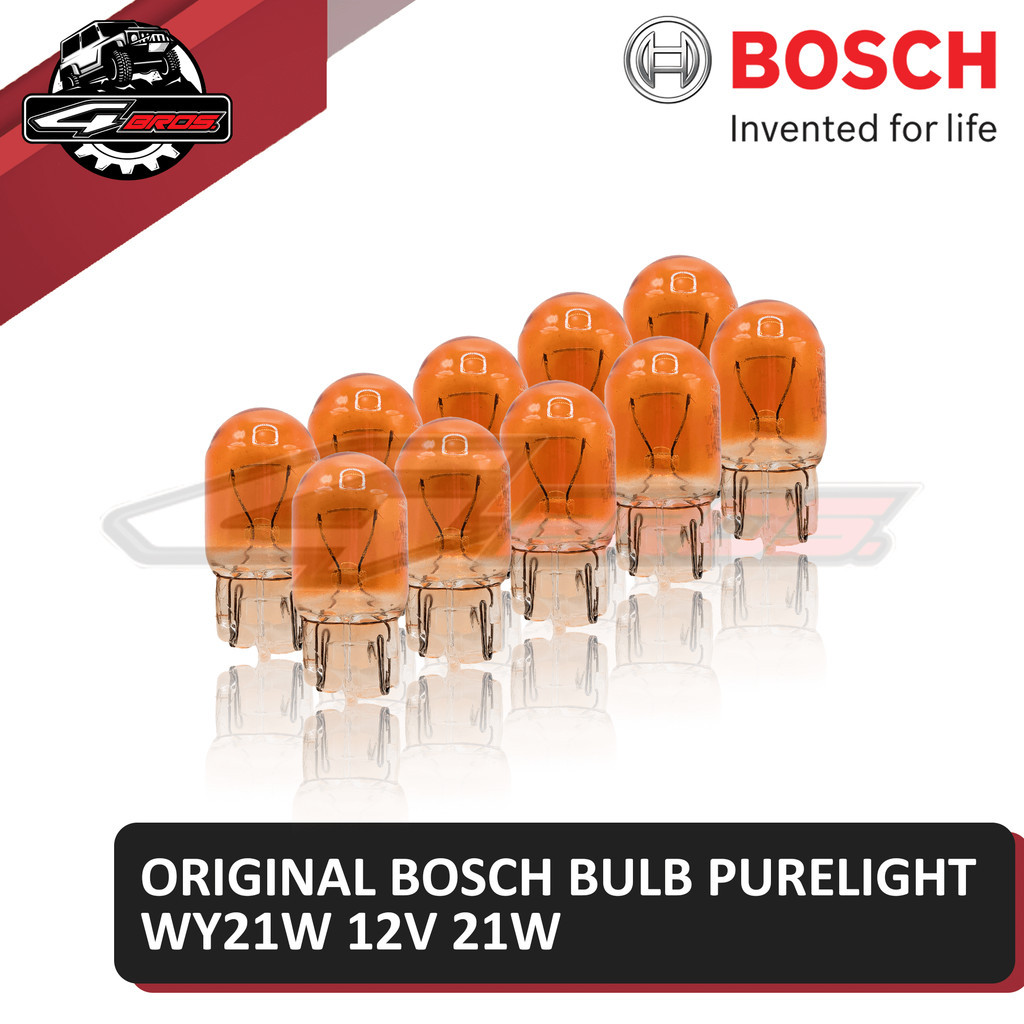 Bosch Automotive Bulb Pure Light Miniature Standard WY21W 12V 21W ...