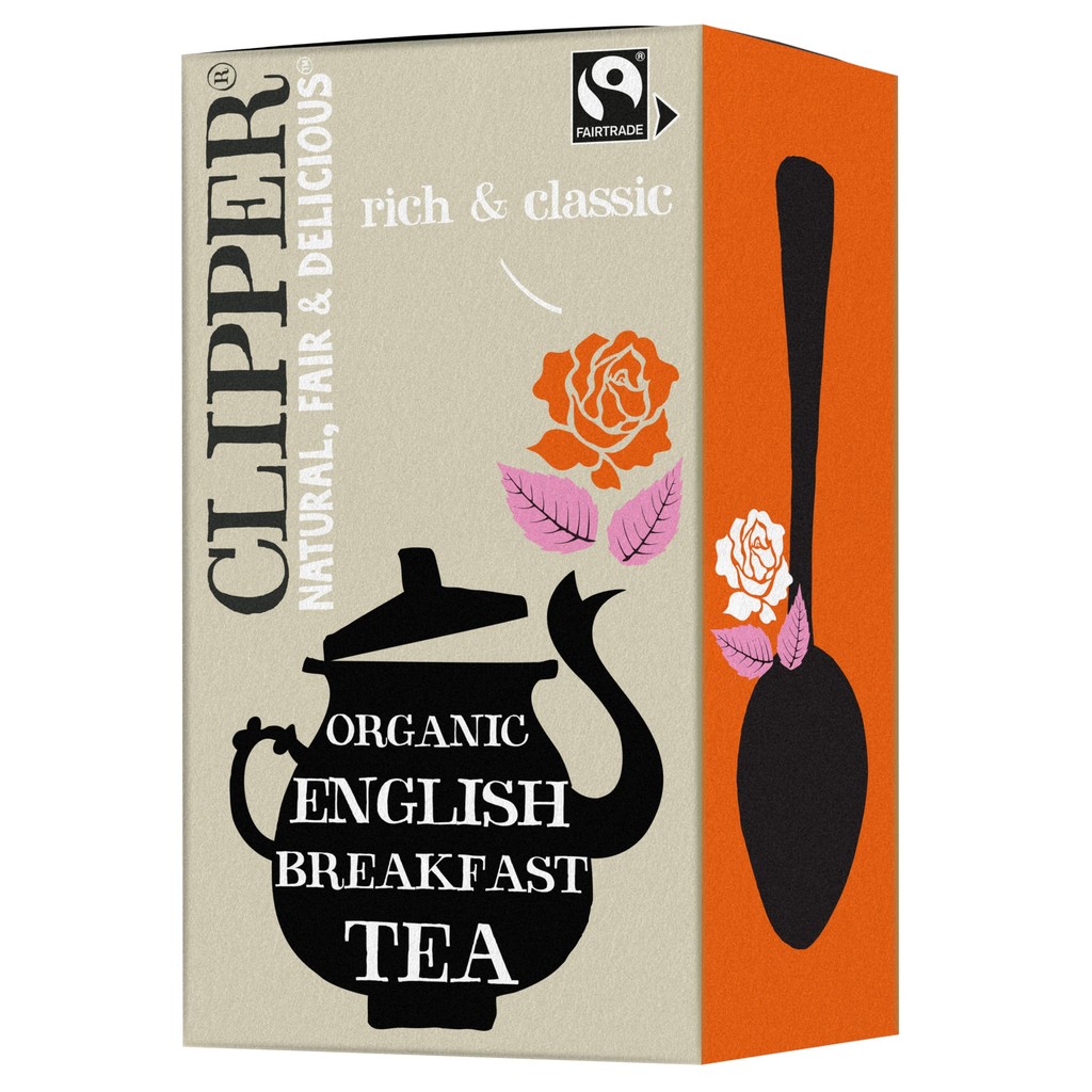 Clipper Organic Fairtrade Tea English Breakfast 20P Tea Bags | Shopee Philippines