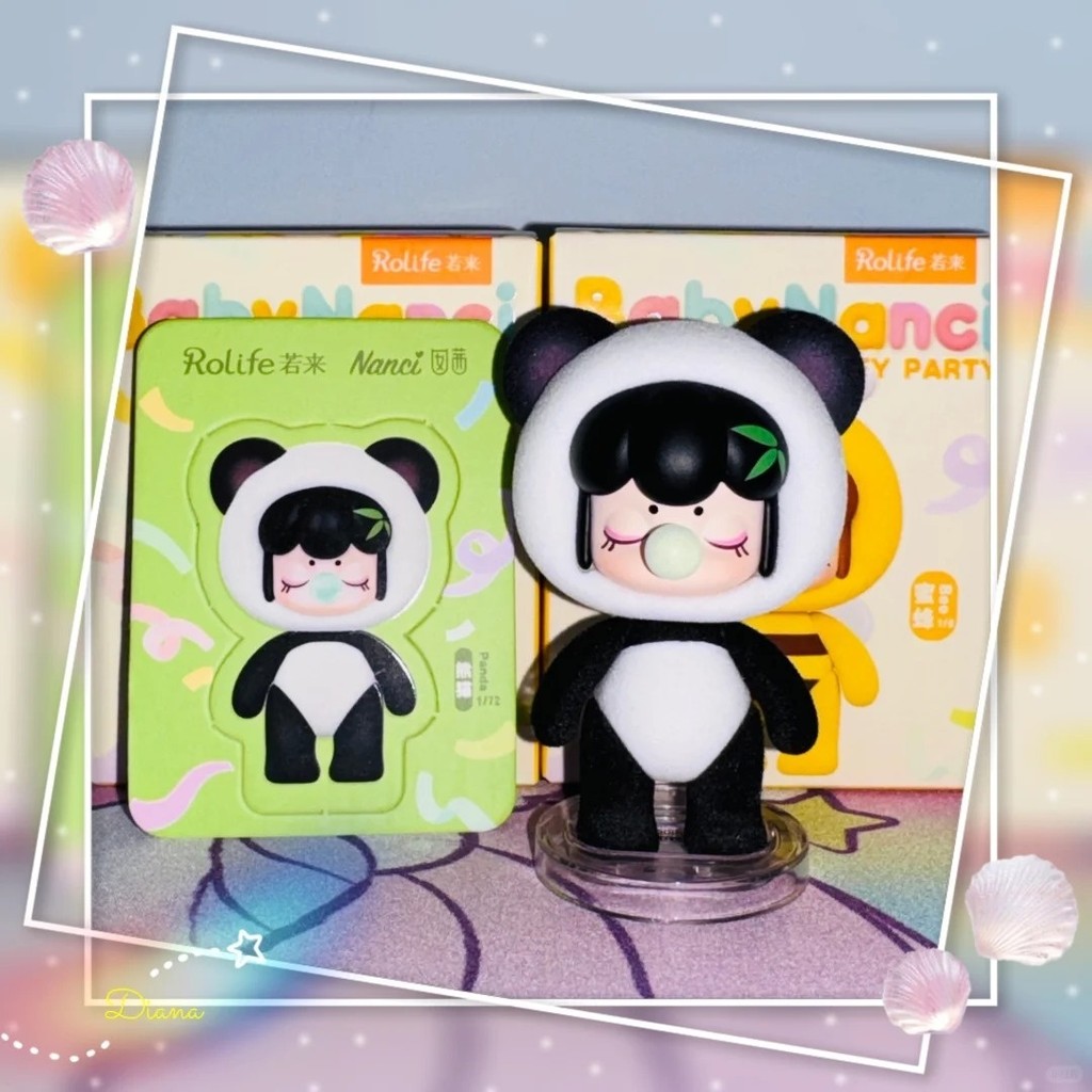 【Genuine】Rolife Baby Nanci Fluffy Party Series Blind Box Confirmed ...