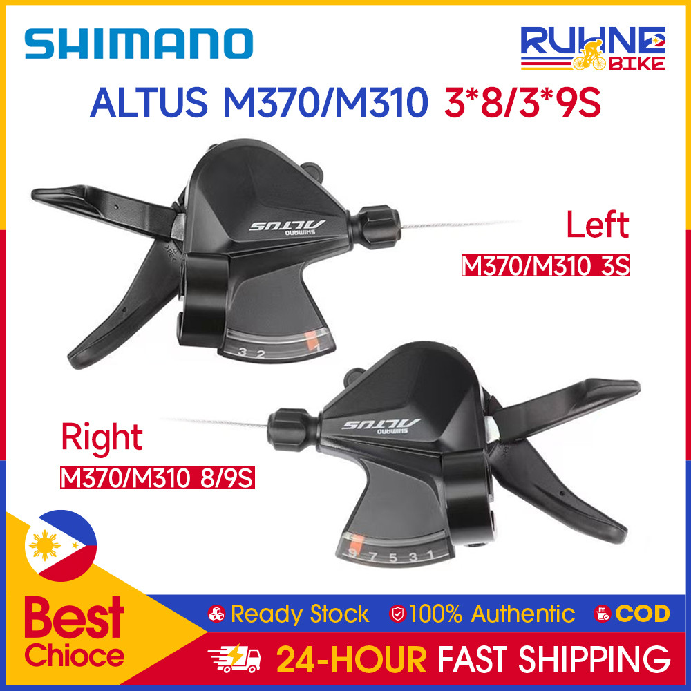 Shimano Altus SL-M310/M370 3*8/3*9-Speed MTB Trigger Shifter Combo w ...