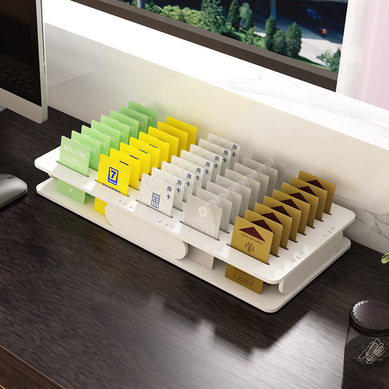 New Hotel Front Desk Room Card Storage Box Hotel Gym Bath Membership ...