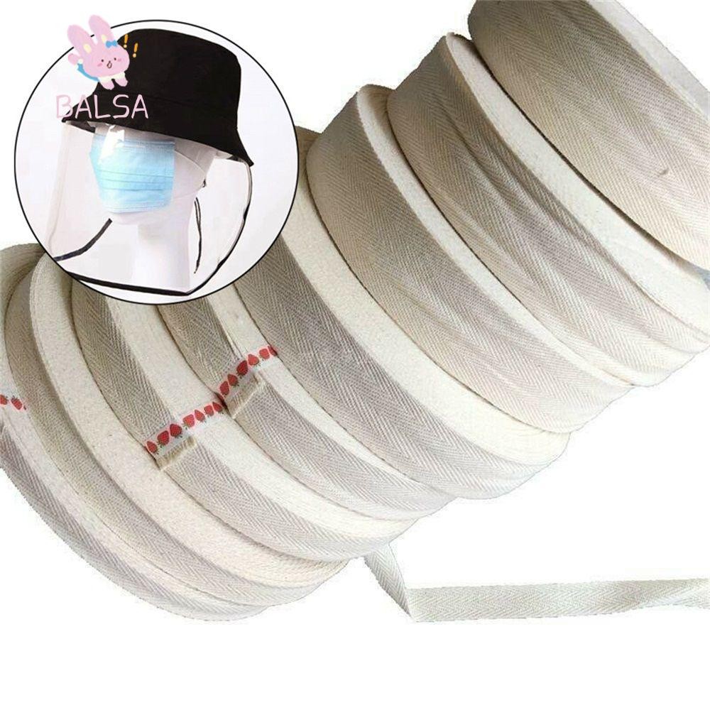 BALSA 50M Sewing Trims Crafts Ribbon Trimming 1-5cm Wide Webbing Craft ...