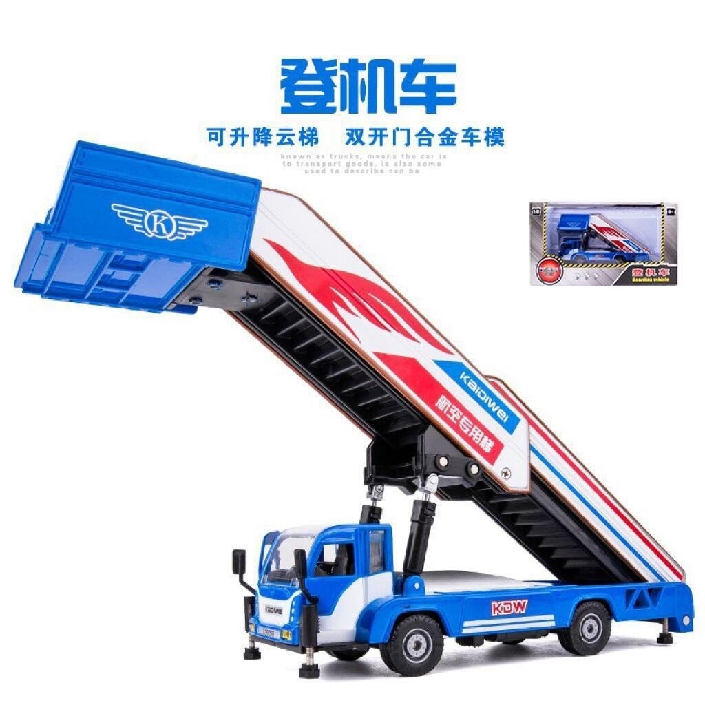 Model Alloy Airport Boarding Car Telescopic Passenger Ladder Bridge ...