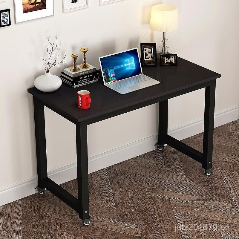 Rolling Computer Desk Movable Sliding with Wheels Modern Universal ...