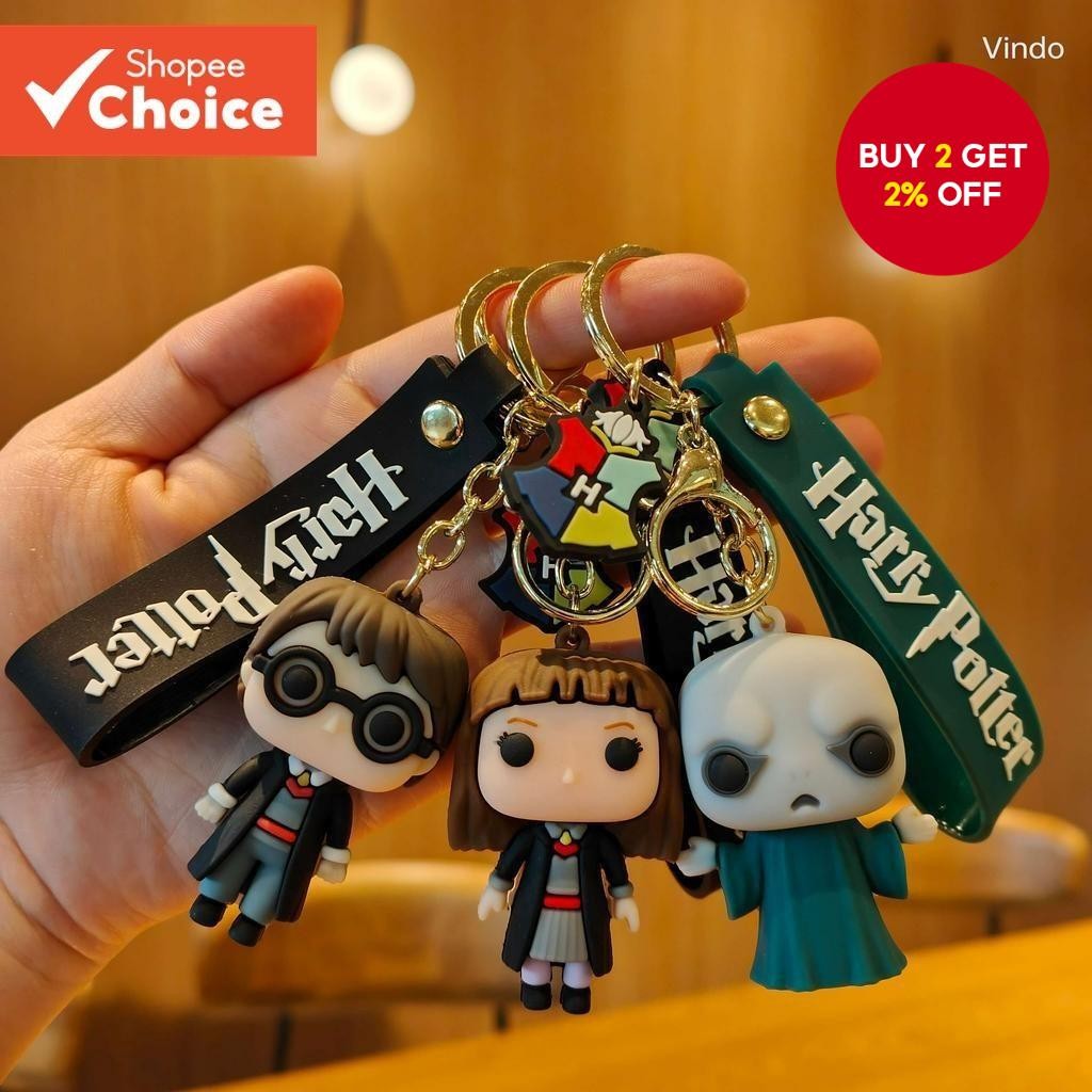New Cartoon Wizard Voldemort Doll Keychain Student Backpack Pendant ...