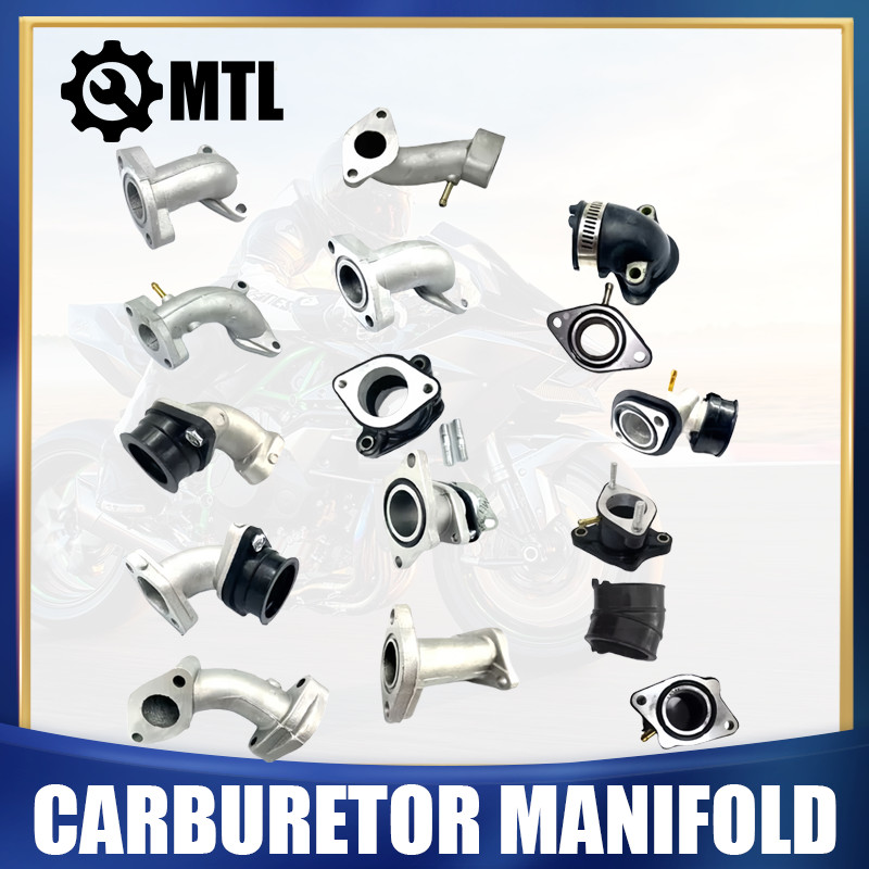 MTL MOTORCYCLE CARBURETOR MANIFOLD FOR MIO, TMX ALLOY, GY6, RAIDER150 ...
