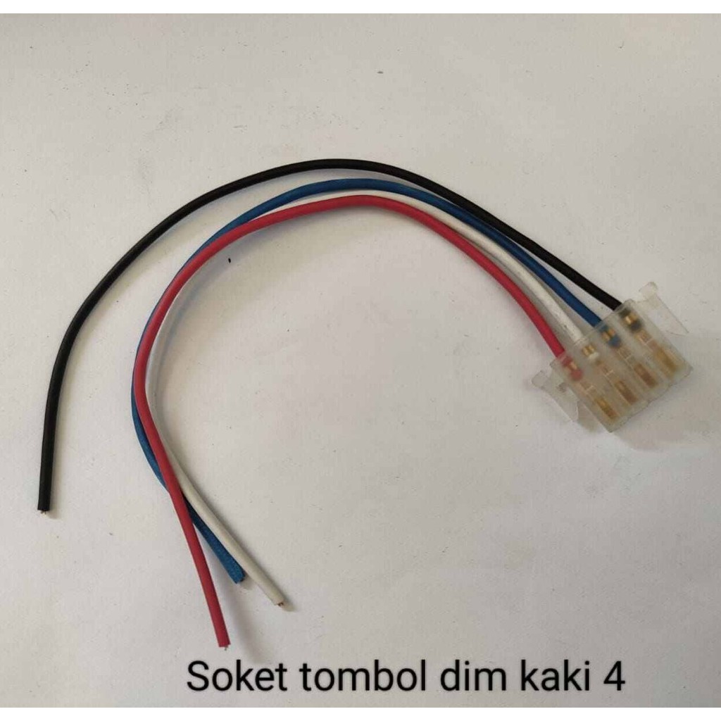 TOMBOL (PACKAGE OF 10) 4 LEG DIM BUTTON SOCKETS (mandra) | Shopee ...
