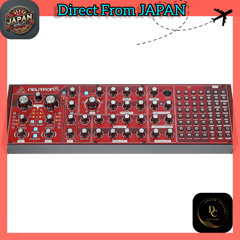 Behringer Paraphonic Analog Semi-Modular Synthesizer NEUTRON - Red ...