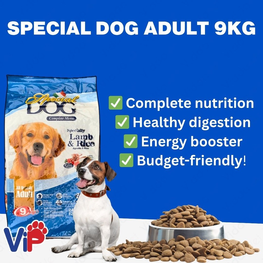 Special Dog 9kg Adult Complete & Balanced Nutrition dogfood | Shopee ...