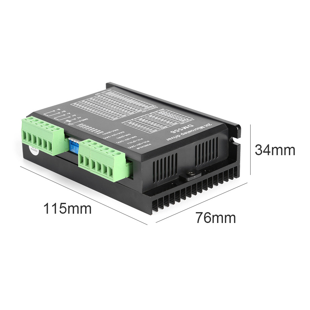 DM556 Stepper Motor Driver 2-Phas Digital Stepper Motor Driver for Nema ...