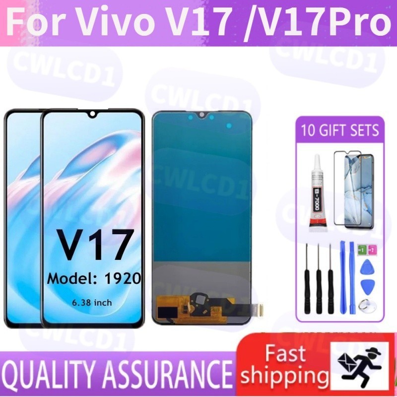 IPARTSEXPERT Original LCD AMOLED For Vivo V17 Pro 1909 PD1931F EX 1910 ...