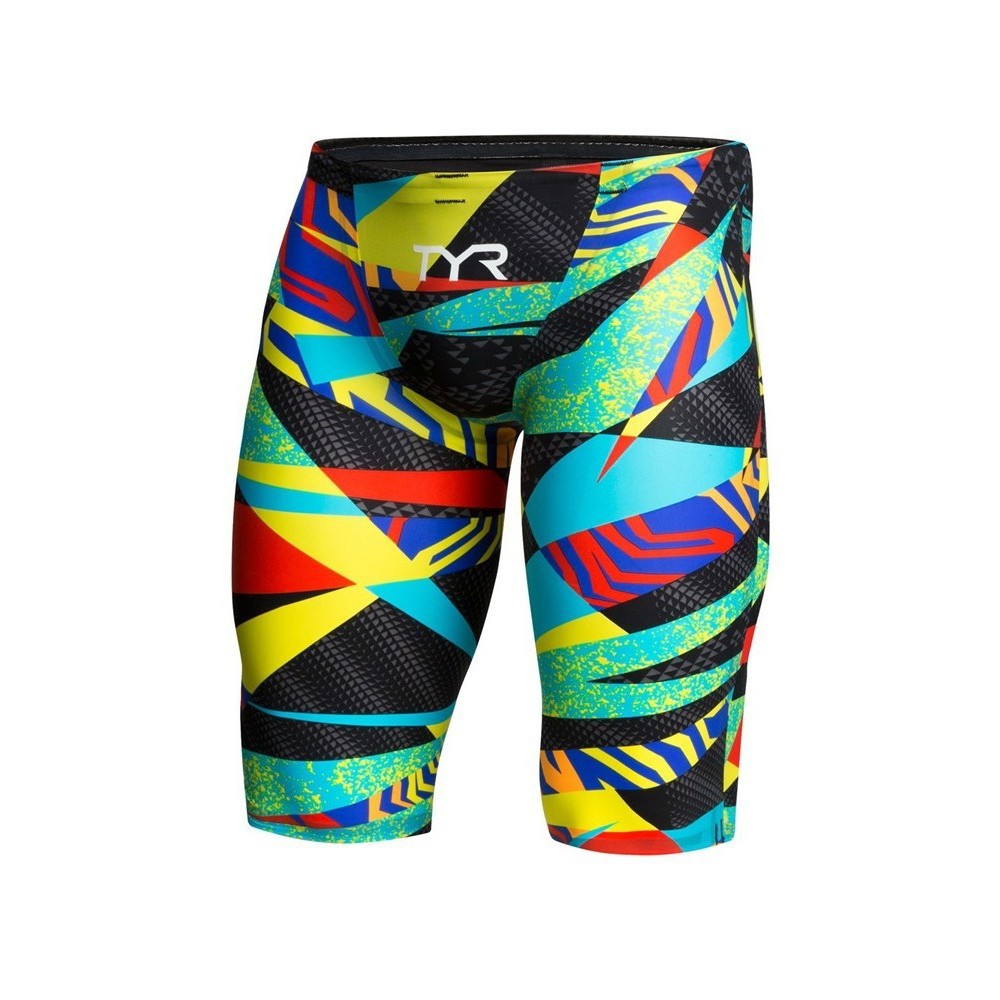 TYR Men's Adult Boxer Swimming Trunks Five-point Pants Competitive ...