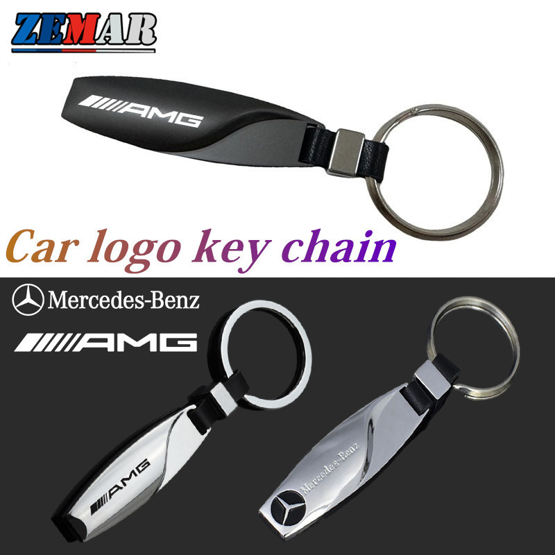 Mercedes AMG Car Keychain Car Logo Key Chain Fashion Auto Motorcycle ...