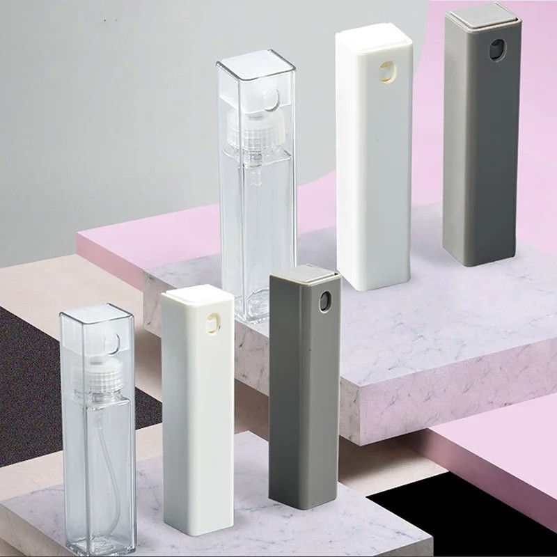 Refillable Square Plastic Disinfectant Mist Sprayer Bottle Water ...