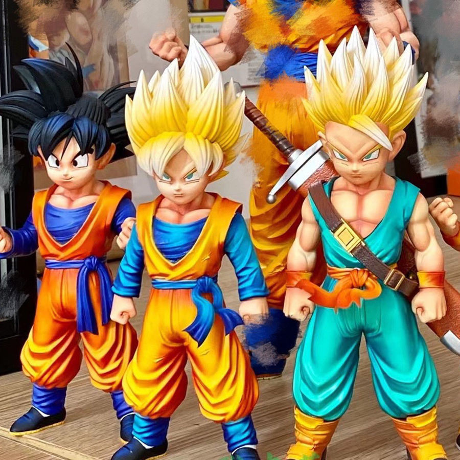 Dragon Ball Tea God 05 Colors Son Goten Trunks Figure gros1/6 Series gk ...