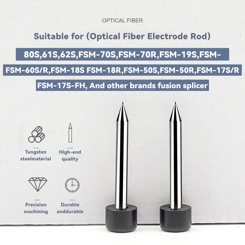 Fiber optic fusion splicer electrode hot melt machine discharge needle ...