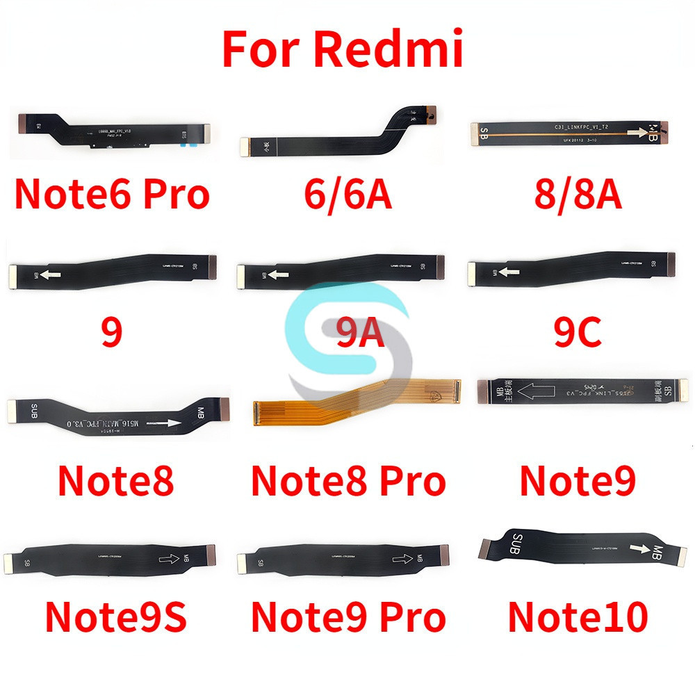Main Board Motherboard Connector Flex Cable For Xiaomi Redmi 9 9A 9C 6 ...