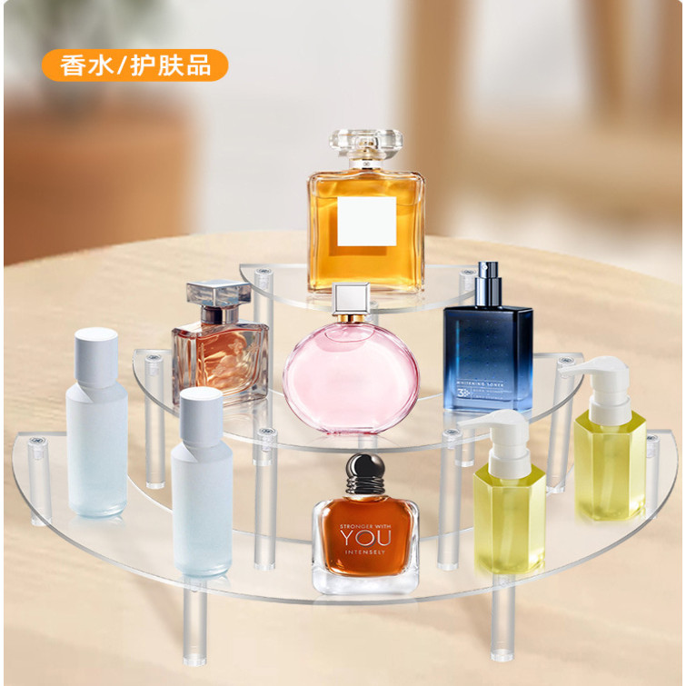 Semicircle Ladder Display Stand Acrylic Cake Display Stand Doll Hand ...