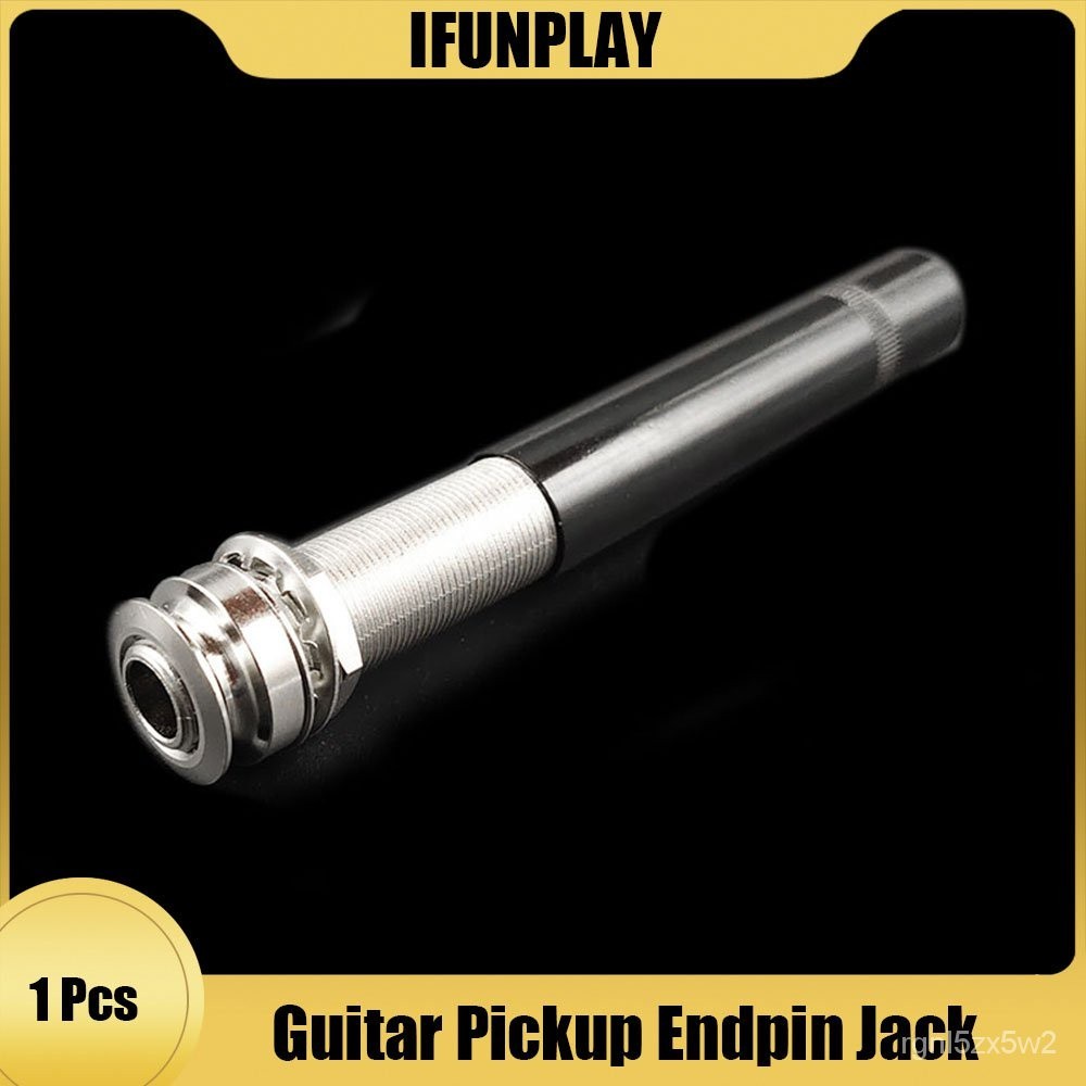 RQAcoustic Electric Guitar 3 Prong End Pin Jack 6.35mm 1/4 Inch Mono ...