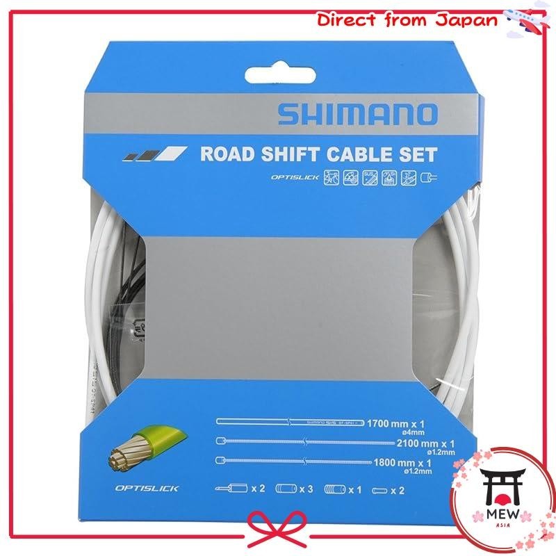 Shimano Repair Parts Shift Cable Set Optislick Road White Y60198030 ...