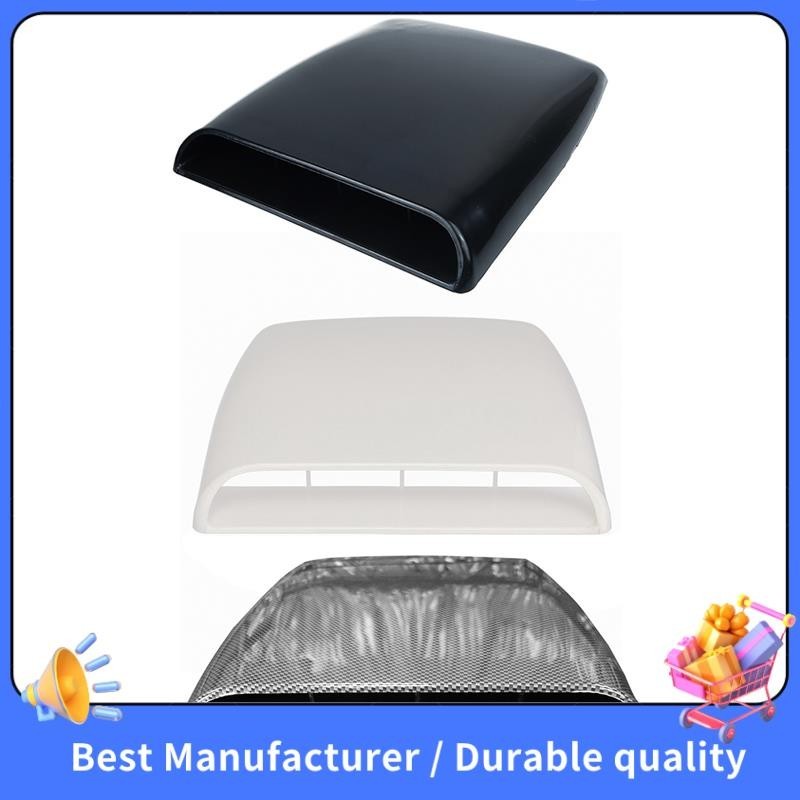 Universal Car Decorative Air Flow Intake Hood Scoop Turbo Bonnet Vent ...