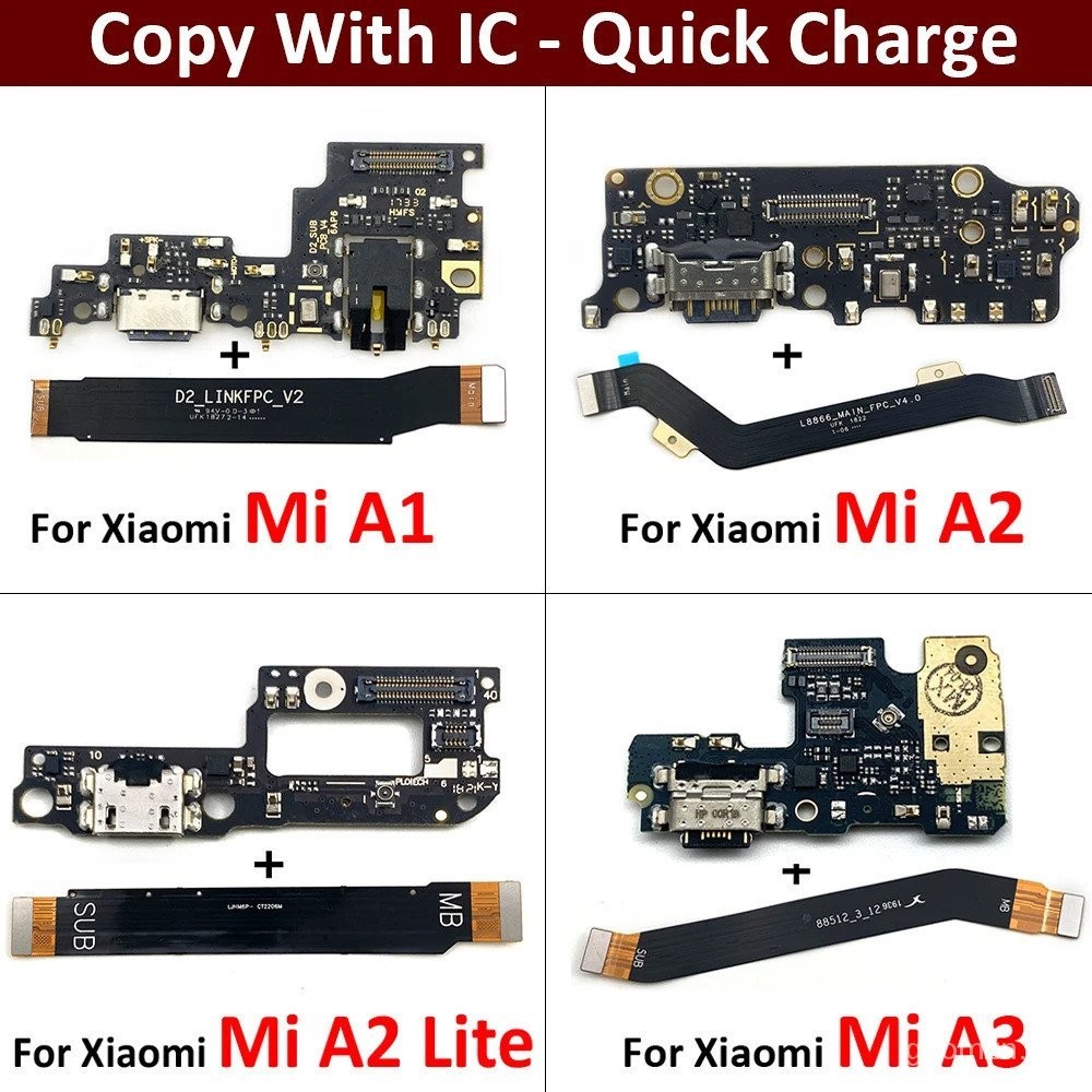 New For Xiaomi Mi A1 A2 A3 Lite 5X 6X USB Charging Port Dock Charger ...