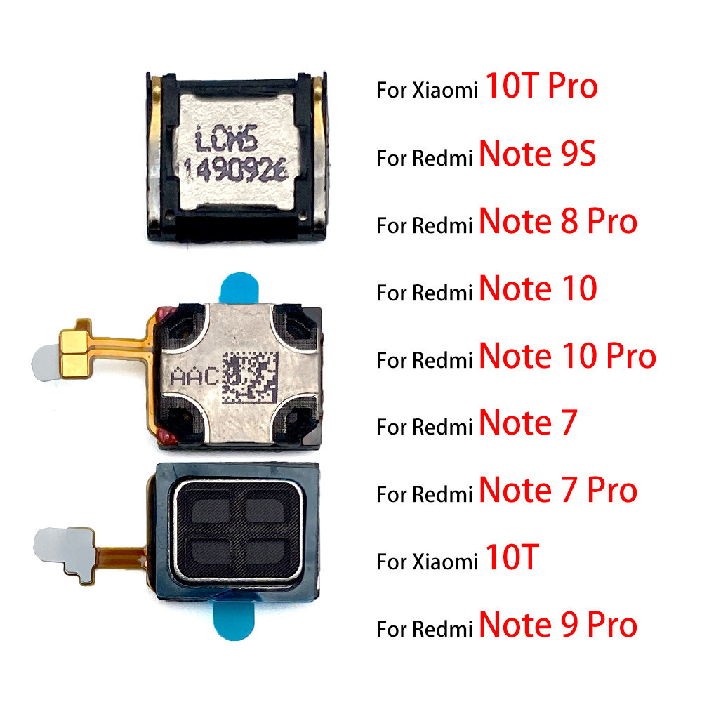 Earpiece Speaker For Redmi Note 7 8 9 9S 10 Pro Mi 10T Pro 8T Earphone ...
