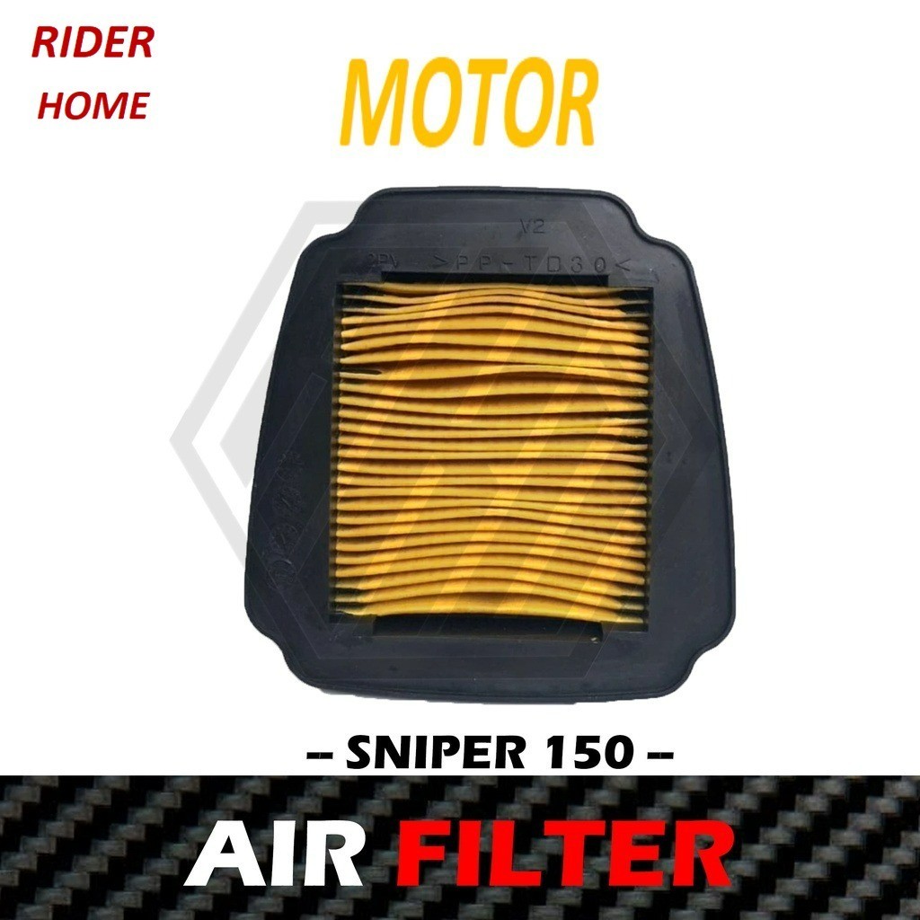 YAMAHA SNIPER 150 Stock Air Filter High Flow Ordinary Filter Motor ...
