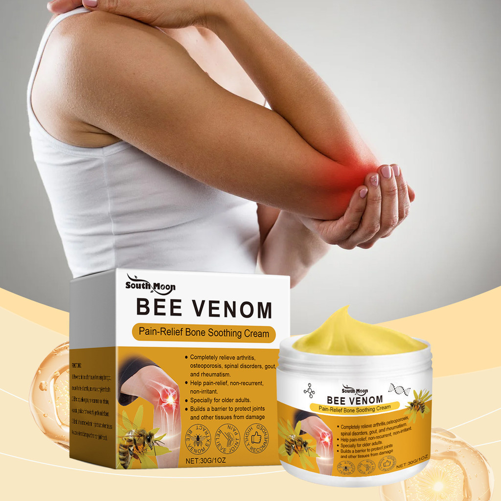 Bee Venom Pain-Relief Bone Soothing Cream Bee Venom Joint and Bone ...