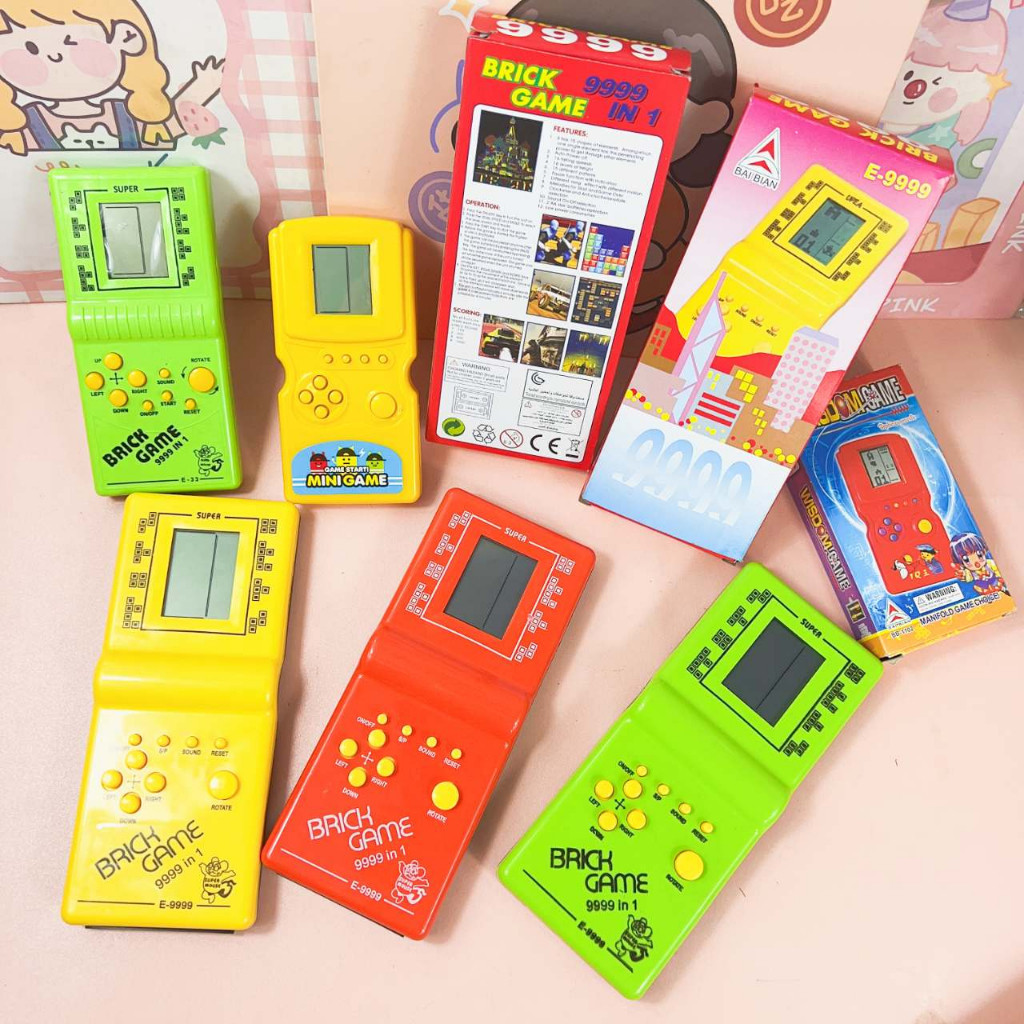 MH Toyhouse Brick Game Classic Hand Held 9999 in 1 High Quality ...